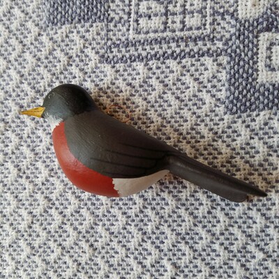 Robin Ornament - Etsy