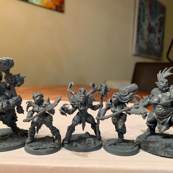 Sci-fi Large Bots Mini Set EC3D Legion Cyberpunk Starfinder Scifi ...
