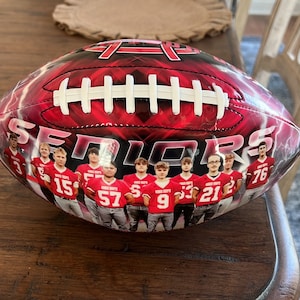 Custom Senior Football Gift Personalized Football, Senior Night ...
