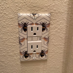 Leopard Light Switch Plate / Leopard Cheetah Print Single Light Switch ...