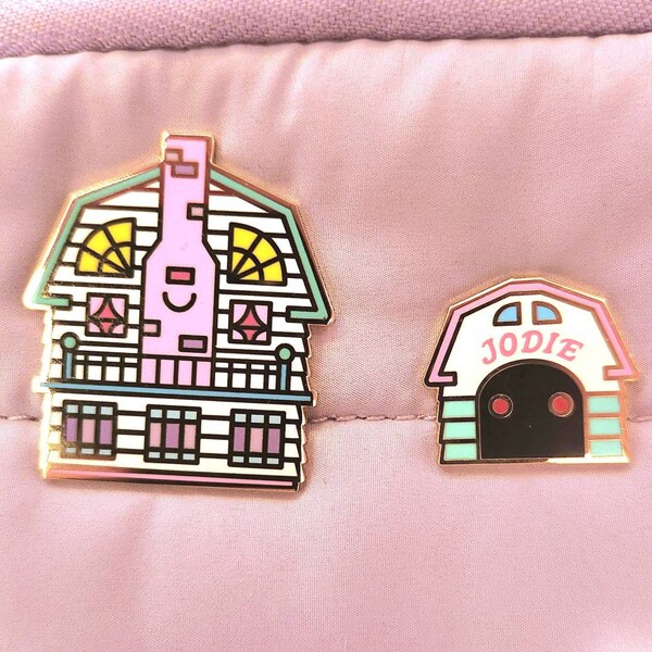 Haunted Dream House Enamel Pin Set - Classic Horror Movie Enamel Pins ...