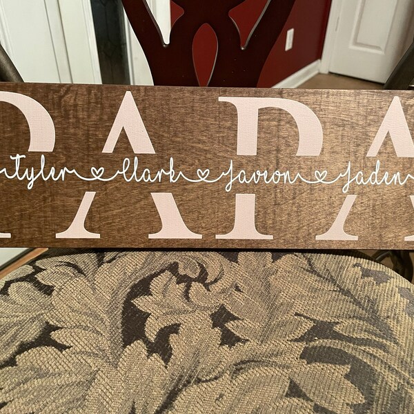 Papa Fathers Day Gift - Papa Sign - Gift for Papa - Rustic Sign for ...