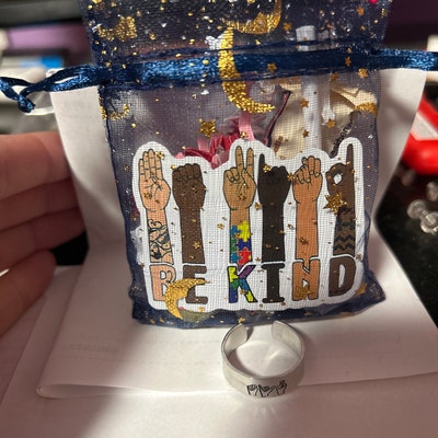 Sign Language ASL Ring, I Love You Sign Language, ASL Ring, Customize ...