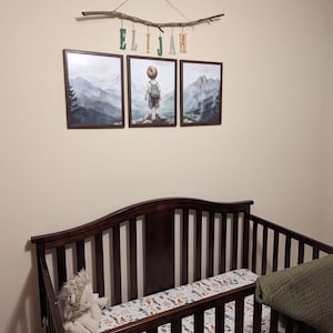 Nursery Nature Decor, Boy Adventure Nursery, Adventure Theme Toddler ...