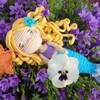 Amigurumi Crochet Pattern : Rastafairy Doll in English and French Doll ...