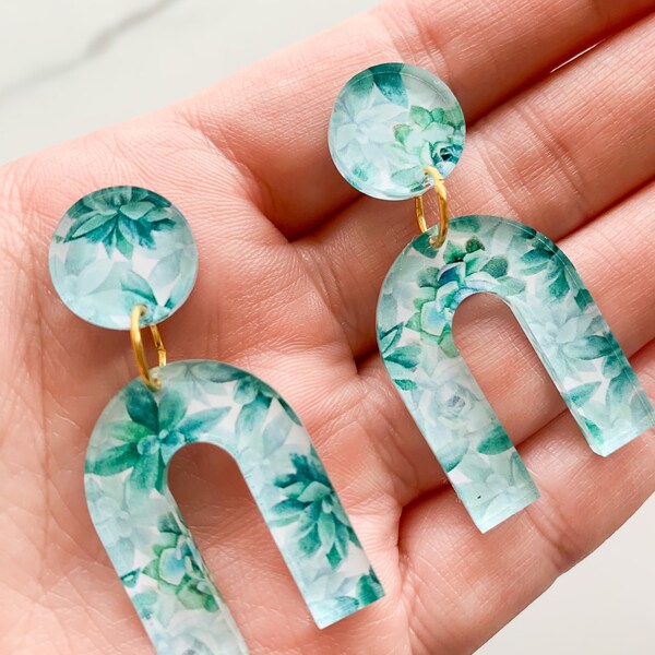 Blue Leaves Light Switch Plate, Light Switch Cover Plate, Switch Plate ...