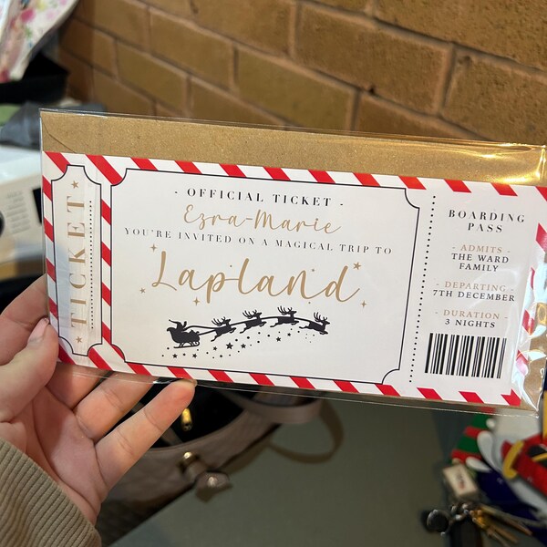 Personalised Birthday Scratch Card Gift Voucher/special/surprise/silver ...