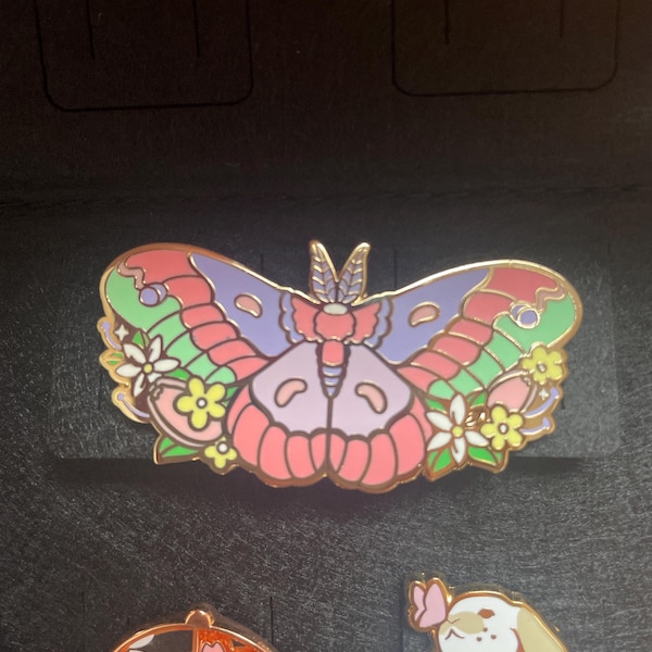 Witch's Garden - Mystic Moth - Witchy Hard Enamel Pin - Nature Pin ...