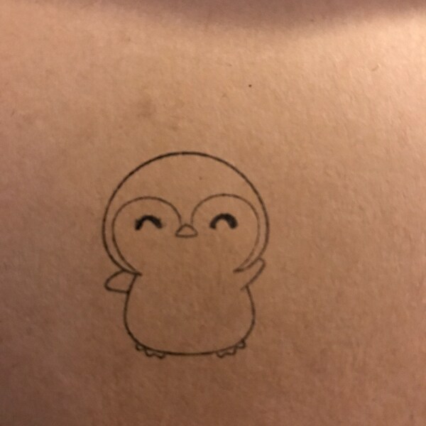 ADM-004 PENGUIN - Mini - Planner Stamps (photopolymer Clear Stamps ...