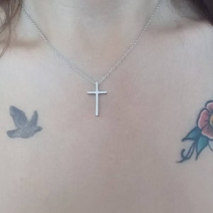 Sterling Silver Compass Necklace, Paperclip Chain Necklace With Toggle ...