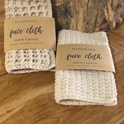 Handmade Dining Set Wrap Labels Coaster, Placemat, Potholder, Table ...