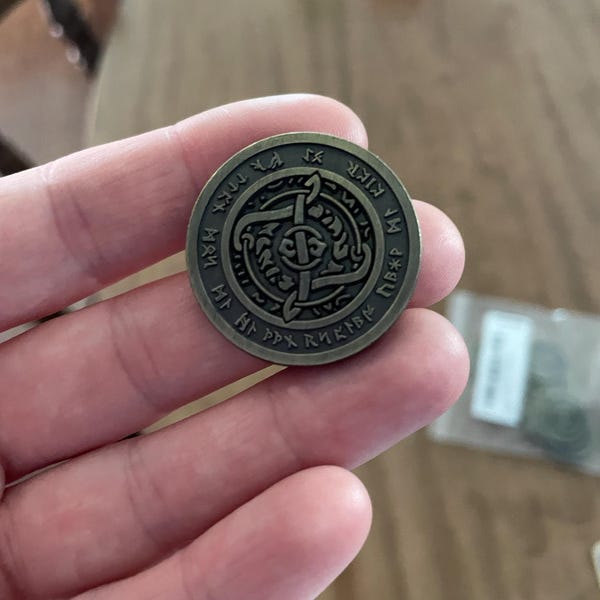 Fantasy Coins - Fire Gold - Etsy