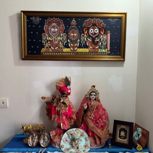 India Wall Art of Kalpataru Tree of Life Embroidery & Needlepoint ...