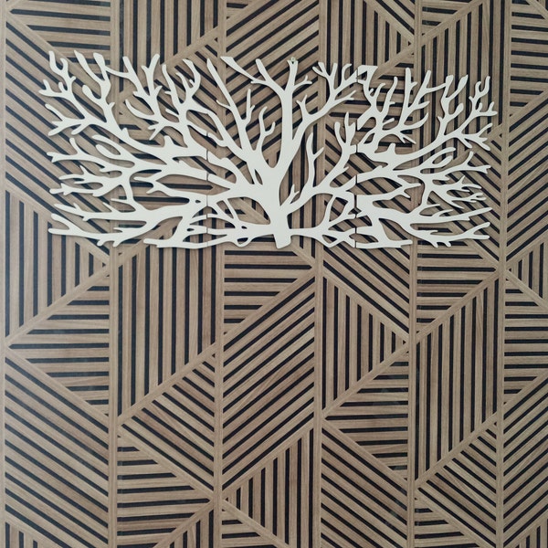 Wood Tree Wall Art: 3-panel Branch Decor - Etsy