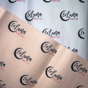 Personalized Tissue Paper Custom Logo Tissue Paper Custom - Etsy