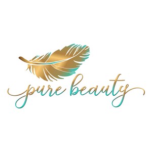 DIGITAL Feather Logo Black White Feathers Watermarks Custom - Etsy