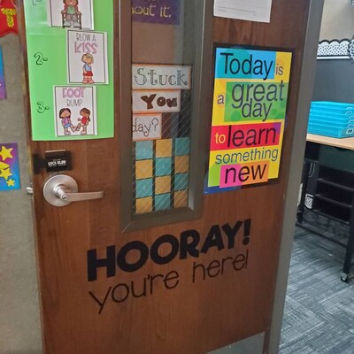 HOORAY You're Here Designed for Elementary Classroom - Etsy