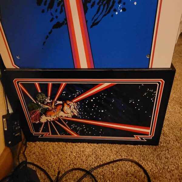 Mame Multicade Classics Arcade Cabinet Kick-plate Graphics Decals ...