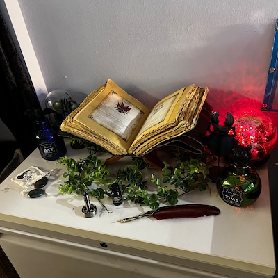 Blood Magic 10 Spells, Book of Shadows Grimoire Pages, Baby Witch ...