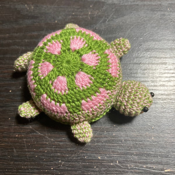 Crochet Turtles Tape Measure, Pure Handmade, Little Gift for Home and ...