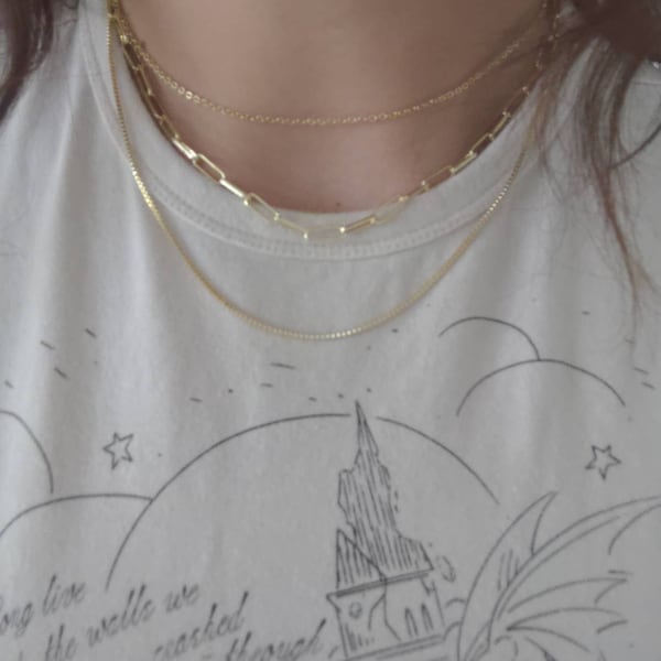 14K Gold Plated Layered Necklace Set: Zodiac Pendant, Dainty Stacking ...