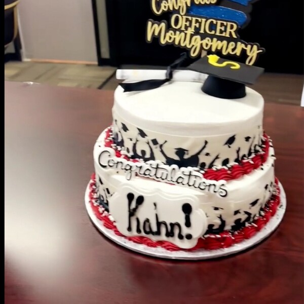 Police Graduation Cake Topper - Etsy