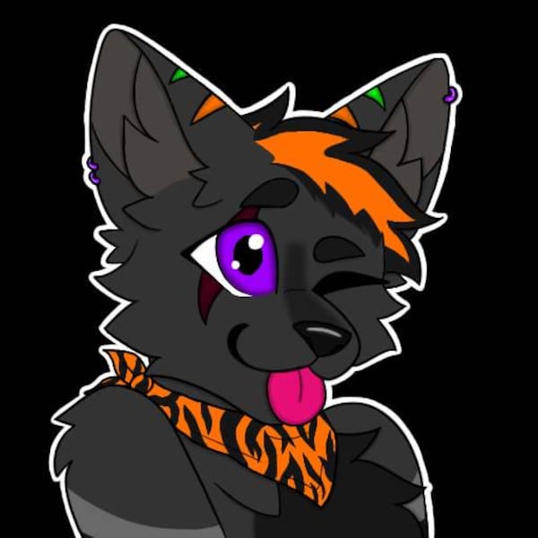 Digital Protogen Furry Emote/sticker Bases (pack 1) - Etsy