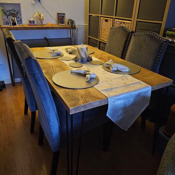 Extra Deep Handmade Rustic Shelf With J / up Brackets 31cm Depth. Kitchen Shelf / Pantry Shelf ...