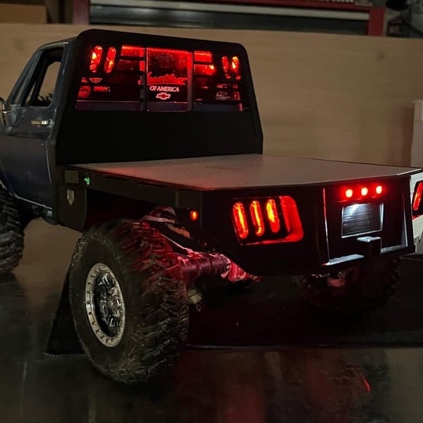 CEN F250 / F450 Headache Rack and Diamond Plate Toolbox - Etsy