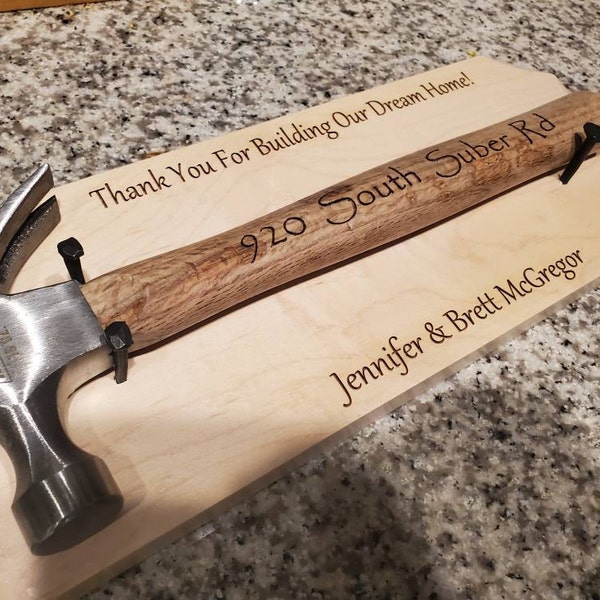 Gift for Home Builder ~ Contractor Gift ~ Realtor Gift ~ Gift for ...
