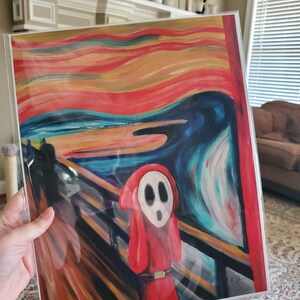Scream Goat Edvard Munch the Scream Parody Alternative | Etsy