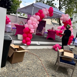 Rainbow High Balloon Garland Party Kitjojo Neon Paint Party - Etsy