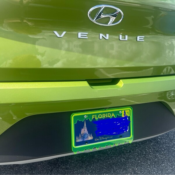 Flame License Plate Frame - Etsy