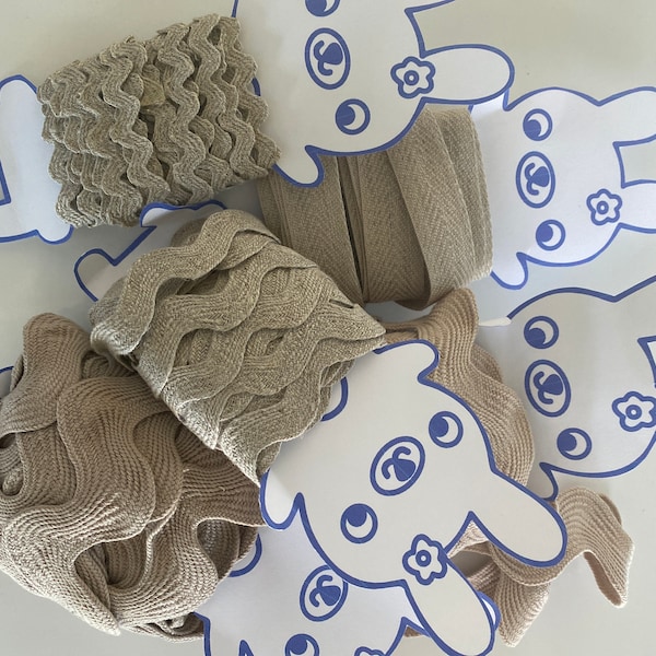 5 Yards Brown Jumbo Rick Rack Trim, Brown Rick Rack, Jumbo Ric Rac ...