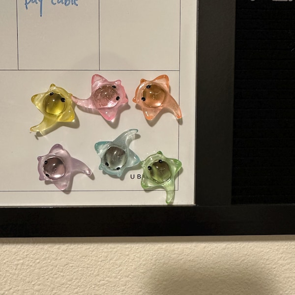 Sting Ray Magnet Set, Quirky Magents, Refrigerator Magnets, Funky ...