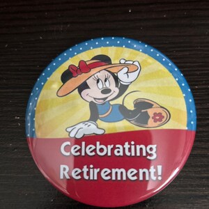 Minnie and Mickey Mouse Just Graduated Celebration Button Graduation ...