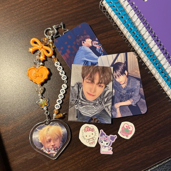 Custom ATEEZ Kpop Key Chain - Etsy