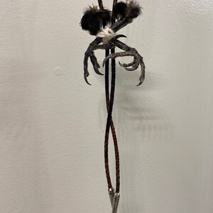 One Pair 2 Crow Feet Foot Talon Claws Taxidermy Fetish Curio Bones Art ...