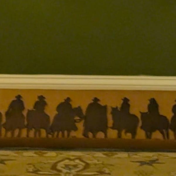 Twelve Cowboys Sign - Etsy