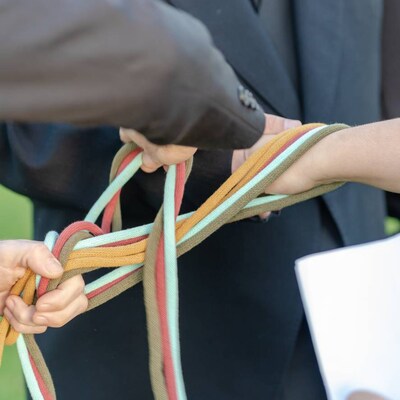 Handfasting Cords Set 4 Elements Earth Water Fire Air Personalized ...