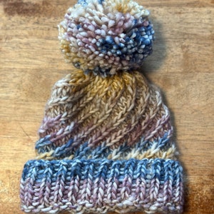 KNIT Pattern for Alpine Swirl Hat Knitting Pattern PDF Instructions DIY ...