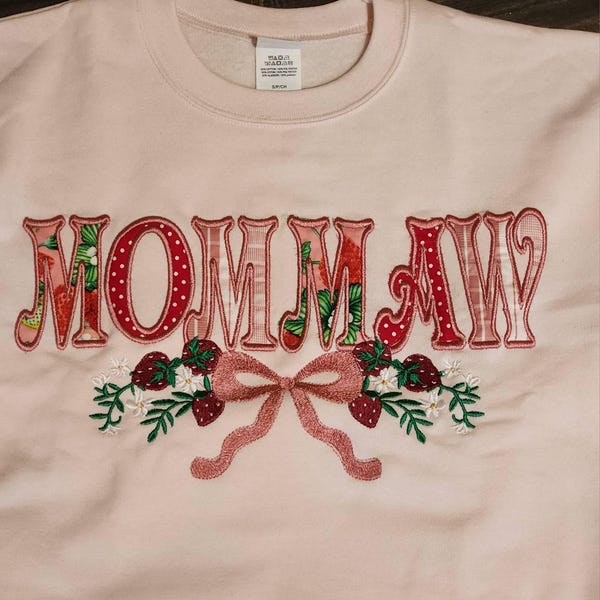 Preppy Crest Grandmillennial Embroidery Design, Digital Embroidery ...