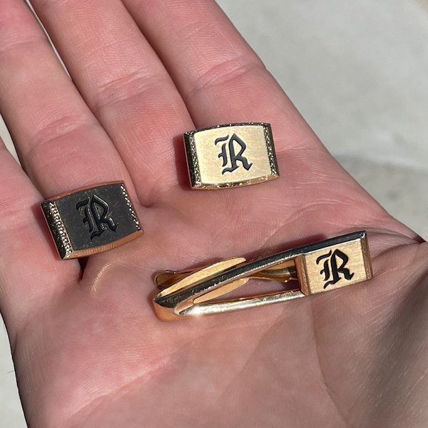 Vintage 1920's Snap Cufflinks, Silver Tone Mother of Pearl Snap Link ...