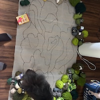 Moss Rugs .handmade Turfted Wool Rugs Carpets for Living Room/reading ...