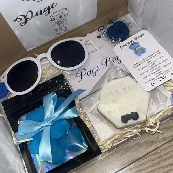 Page Boy Gift , Page Boy Proposal Gift, Will You Be My Page Boy Gift ...