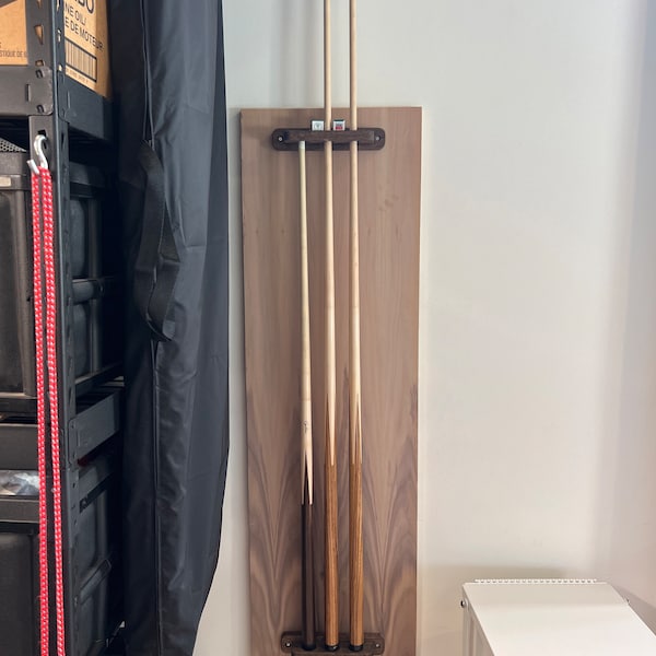 Oak Wall Mount Fishing Rod Rack - Etsy