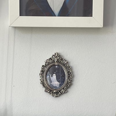 Tiny Baroque Framed Rustic Ghost Portrait 2x3 Inches - Etsy