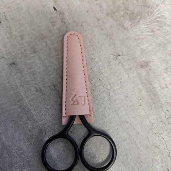 Barber Gift Hair Scissors Case Hairstylist Genuine Leather Sheath ...