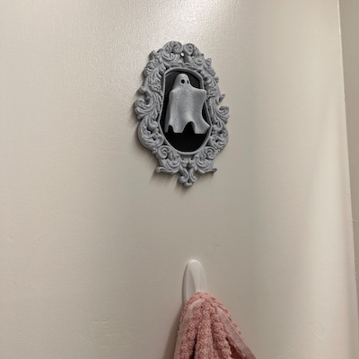 Ghost Frame Wall Art Gothic Home Decor 3D Printed - Etsy