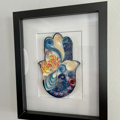 Pomegranate, Rosh Hashanah Gift,jewish Art, Quilling Home Gift,wall Art ...